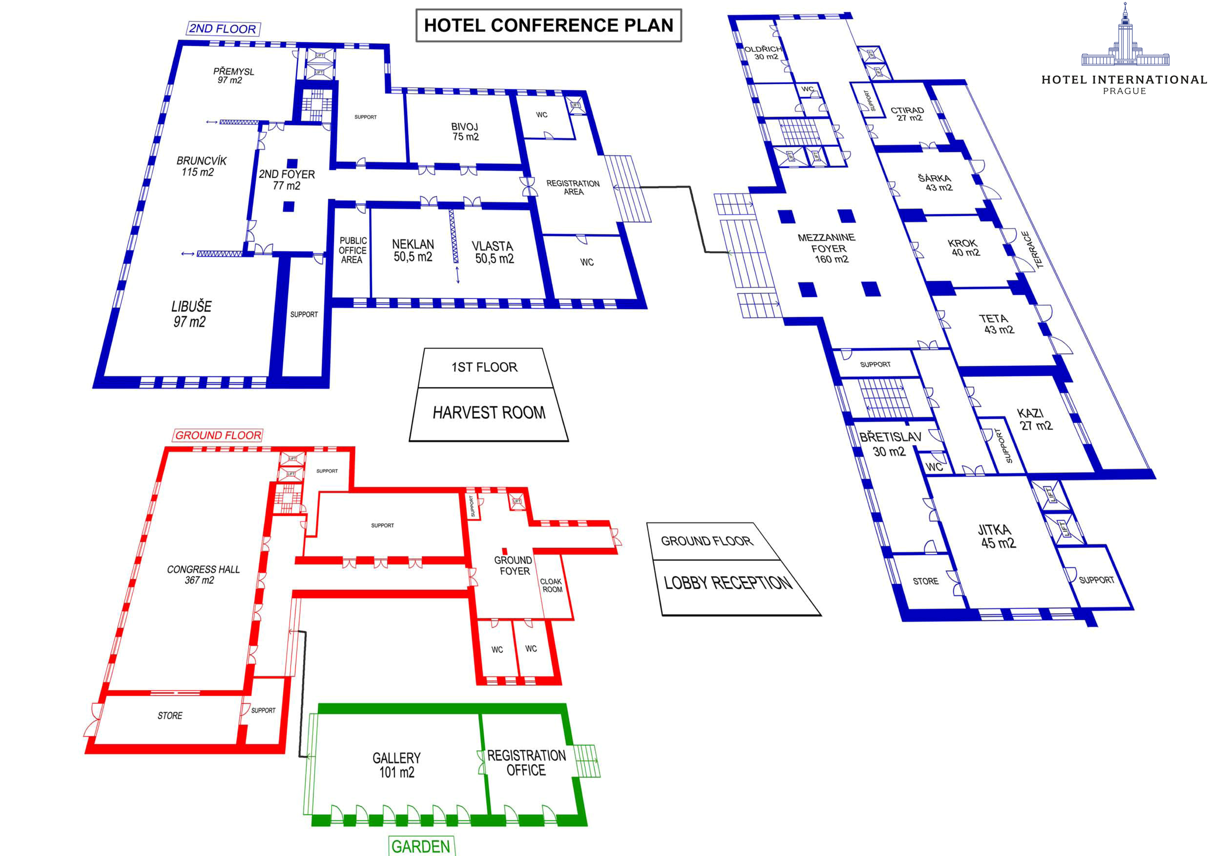 Meetings & Events at Hotel International Prague, Prague, Czech Republic ...